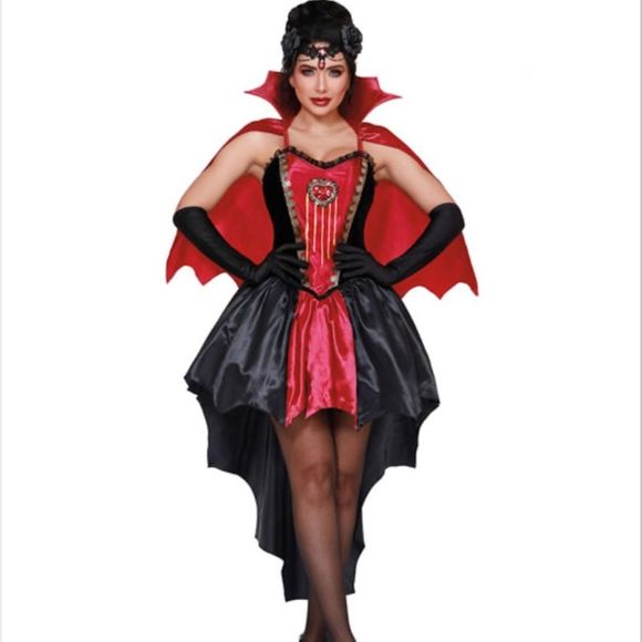Dreamgirl | Dresses | Drop Dead Beautiful Vampiress Halloween Costume ...